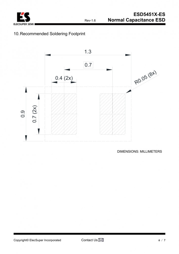 ESD5451X-ES datasheet page 6