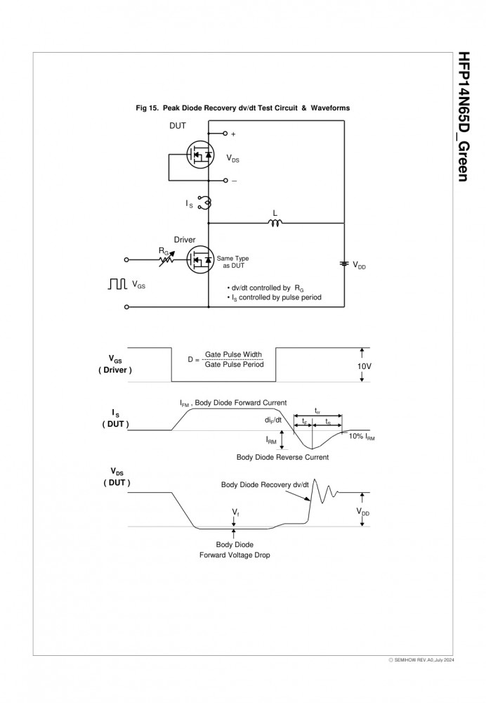 HFP14N65D datasheet page 6