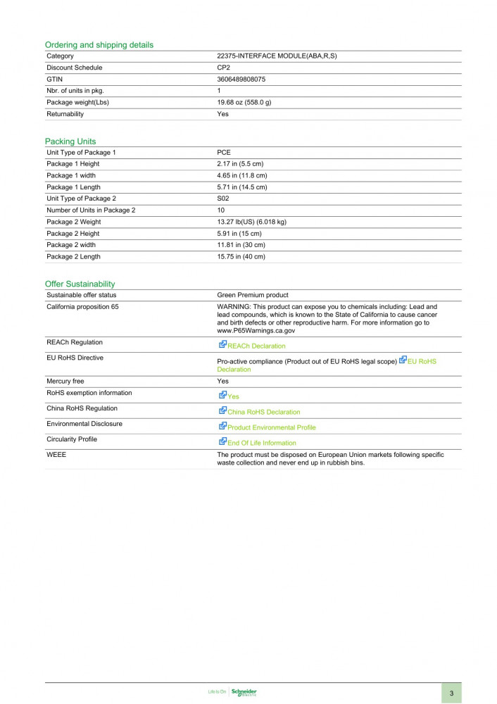 SSD1A345M7C3 technical document page 3