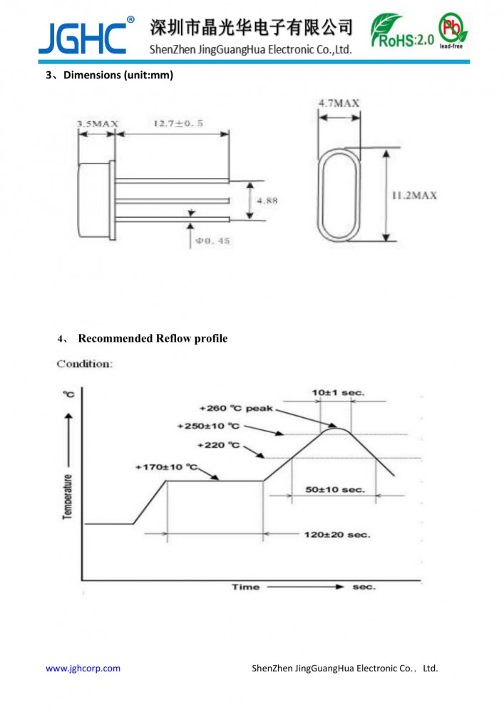 JGHC specification page 3