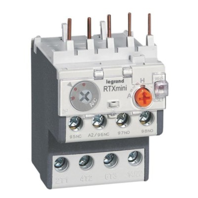Thermal overload relay RTX³ mini 40 1.0A to 1.6A Class 10A - 1NO+1NC auxiliary contacts - Direct CTX³ mini contactor mounting for sale