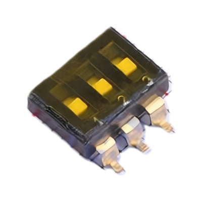DORABO DM-2P-BK-LTR DIP Switch