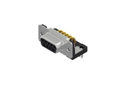 D-SUB Standard • 9-pos. • Socket • Solder pin angled .370