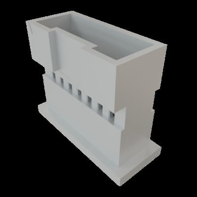 Samtec ITD2-07-D Rectangular Connector Housing for sale