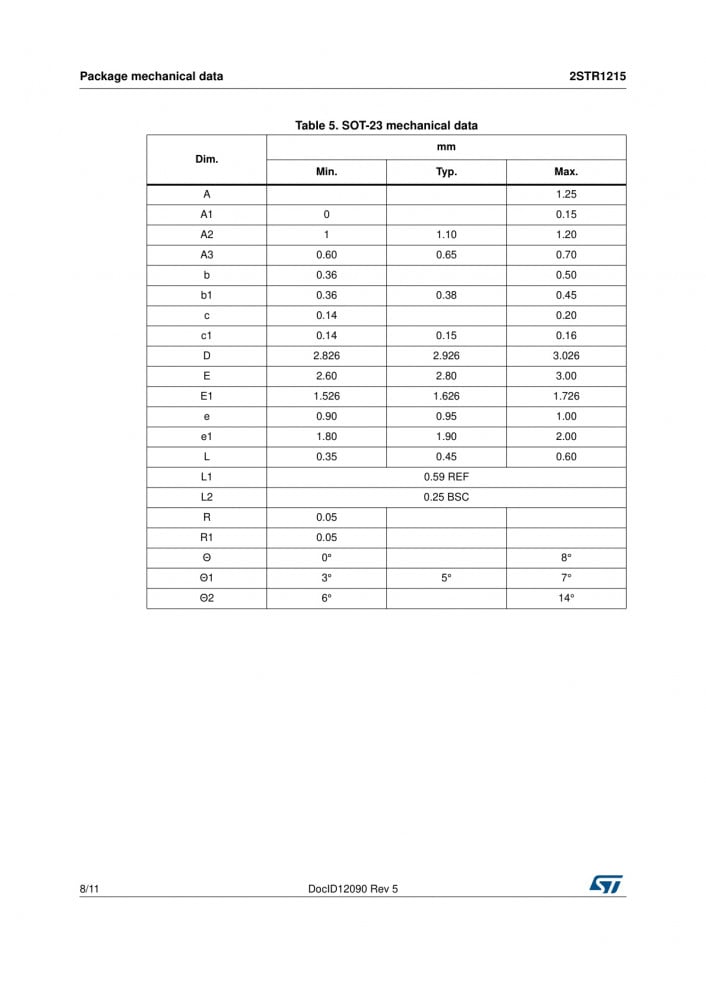 2STR1215 datasheet page 8