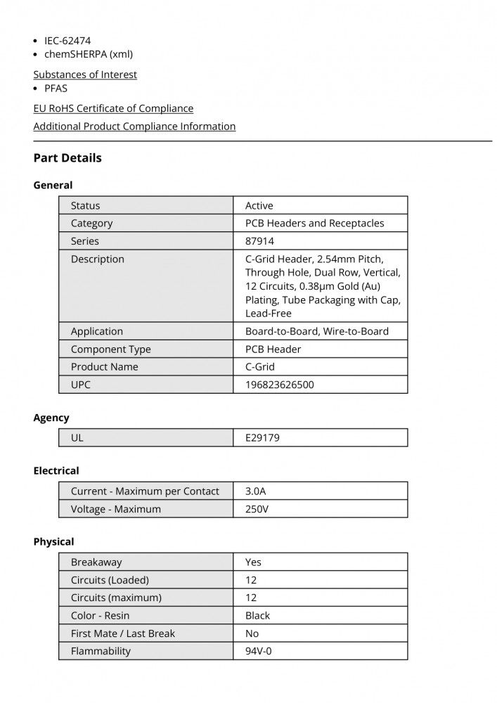 MOLEX 879141274 product document image 2