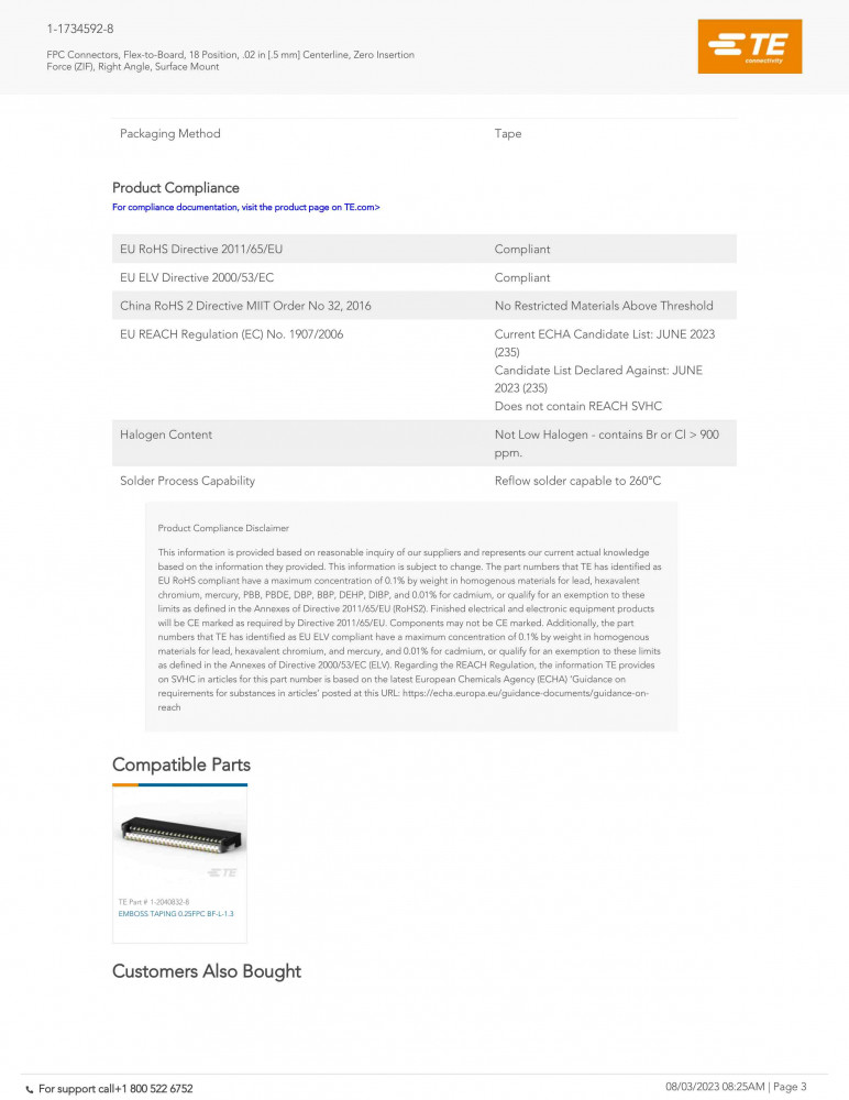 TE Connectivity 1-1734592-8 document page 3