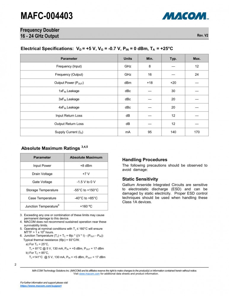 MAFC-004403 datasheet page 2