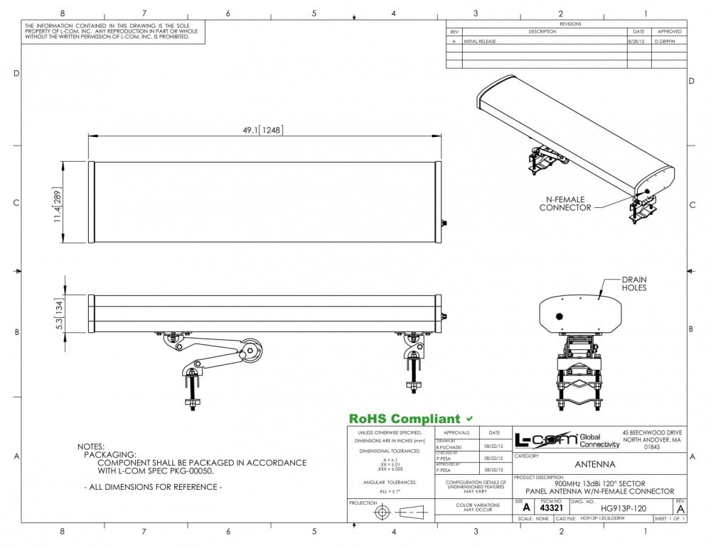 HG913P-120 technical document preview