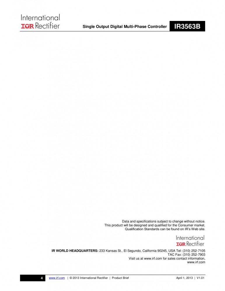 IR3563B technical document page 4