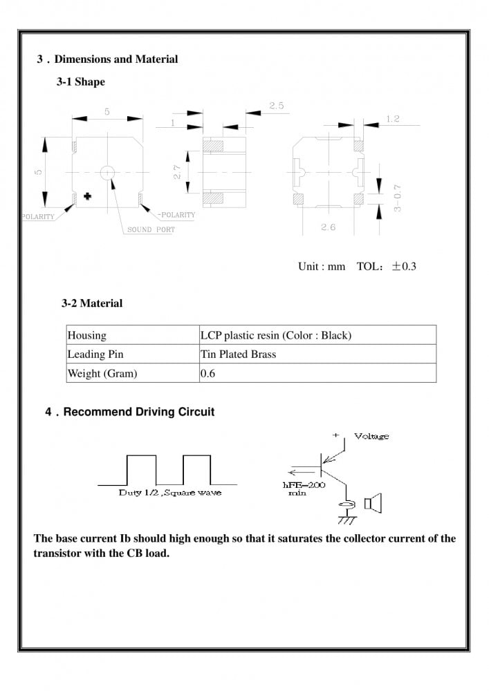 KLJ-5025 specification page 3