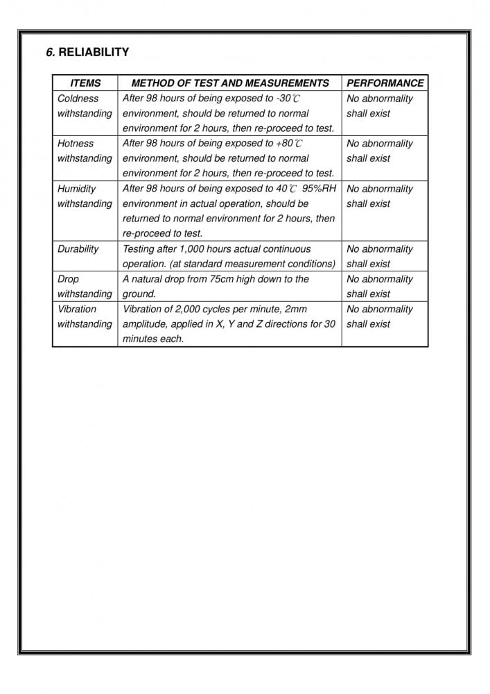 KLJ-5025 specification page 5