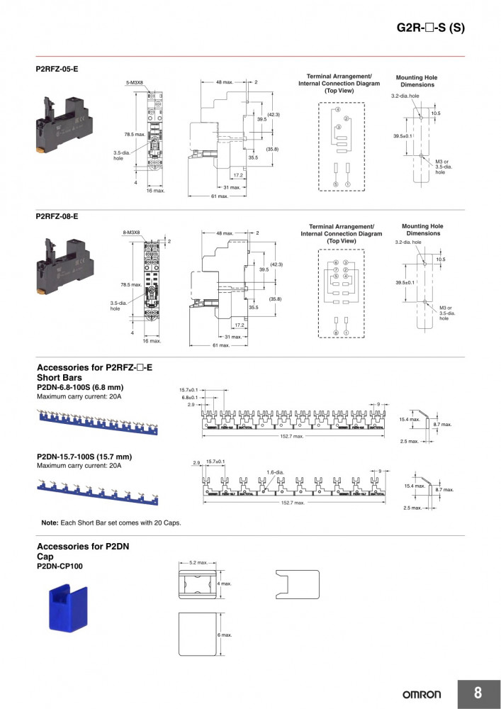 P2RFZ-05-E technical documentation page 8