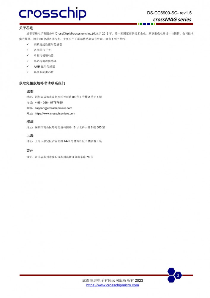 CC6900 datasheet page 3