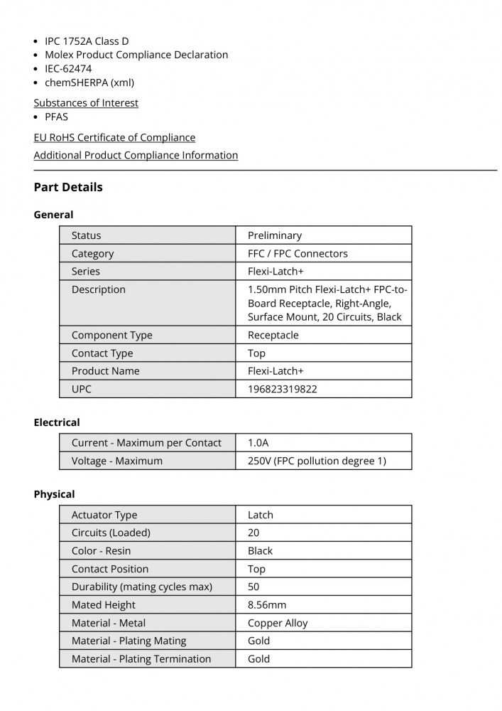 MOLEX 2190180200 product document image, page 2