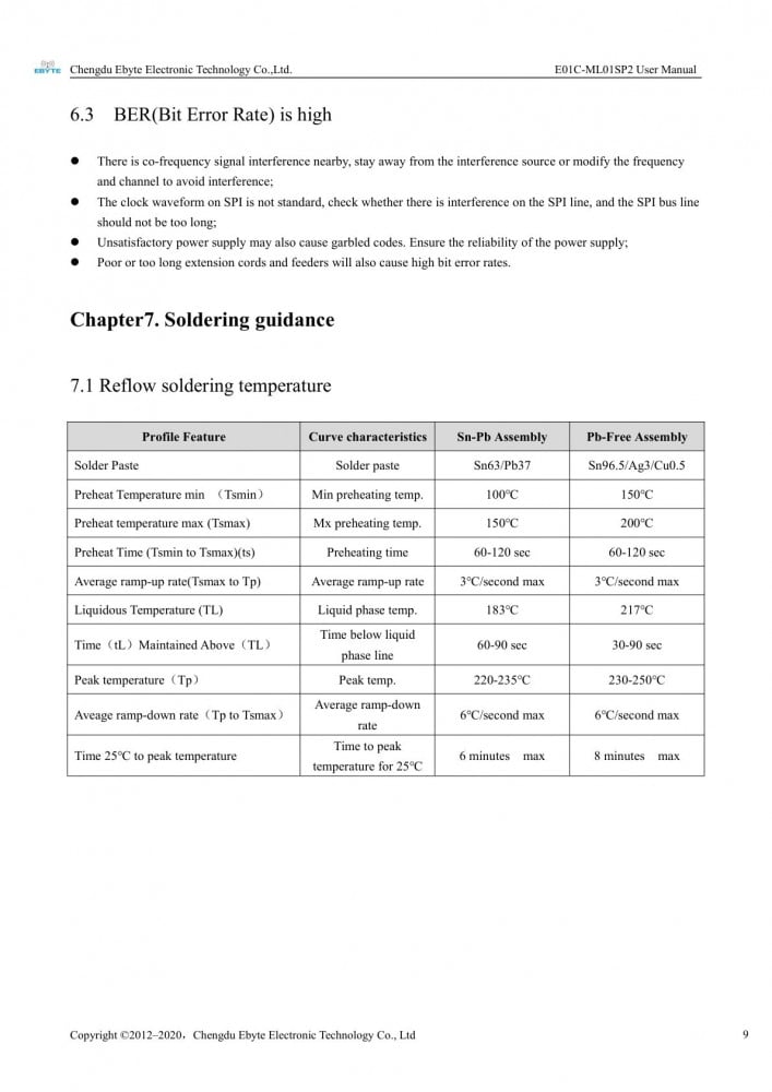 E01C-ML01SP2 datasheet page 10