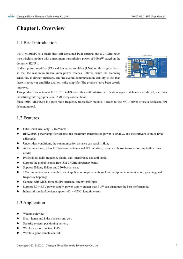 E01C-ML01SP2 datasheet page 4