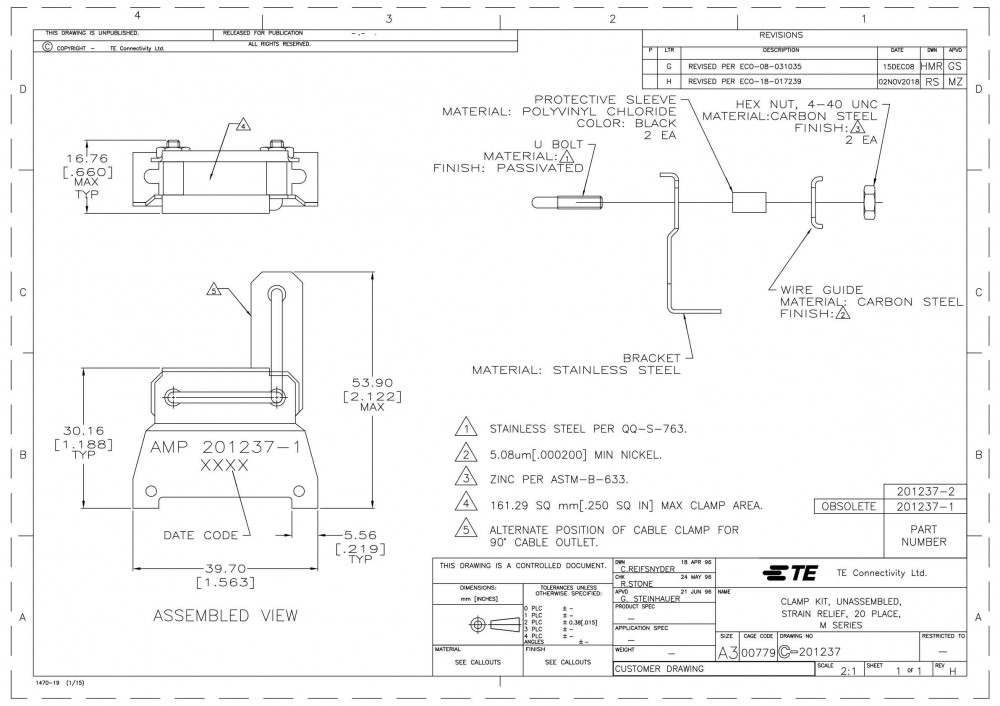 TE Connectivity 201237-2 technical drawing preview