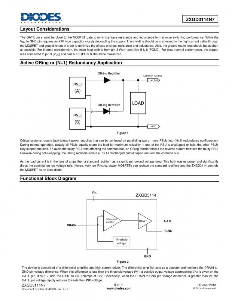ZXGD3114N7TC datasheet page 5