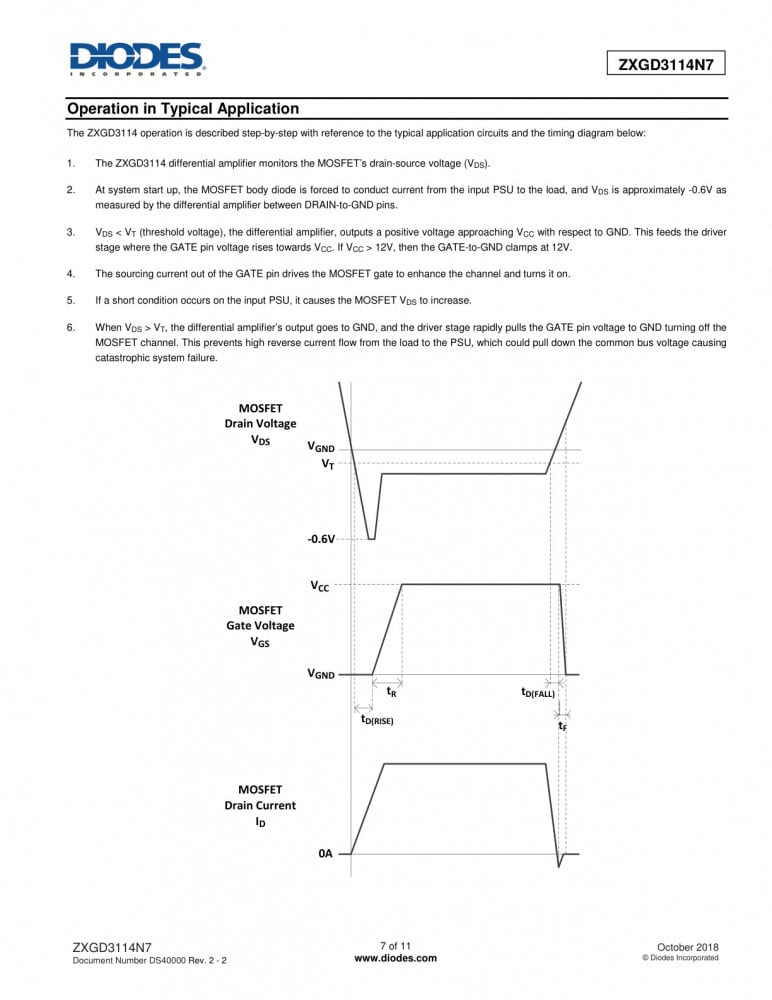 ZXGD3114N7TC datasheet page 7