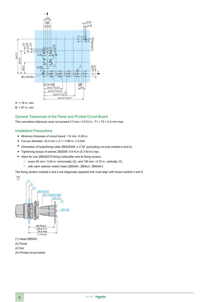 ZB5AW14 technical document page 6