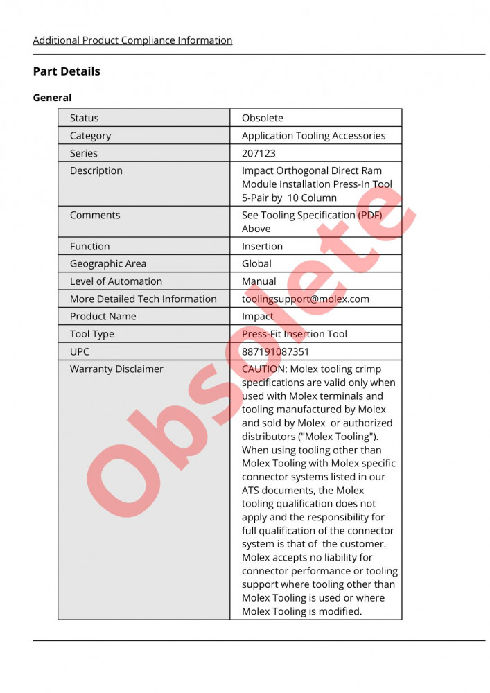 Tooling document preview, page 2
