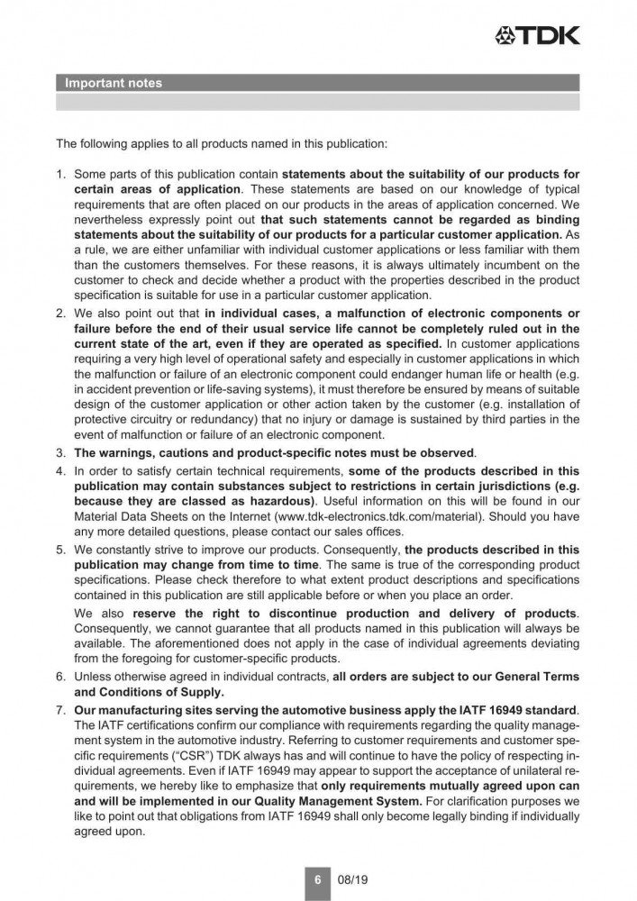 B82450A*E datasheet page 6