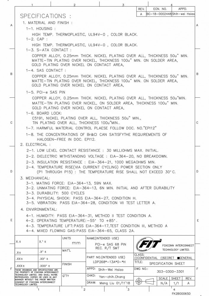 FOXCONN document page 4