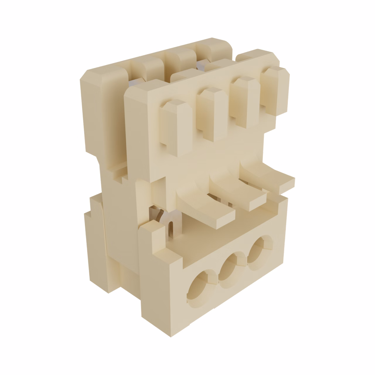 2.50mm Pitch Appli-Mate RAST 2.5 Female Connector, 2 Circuits, Fully Coded, Open Endwalls, Glow-Wire Capable for sale