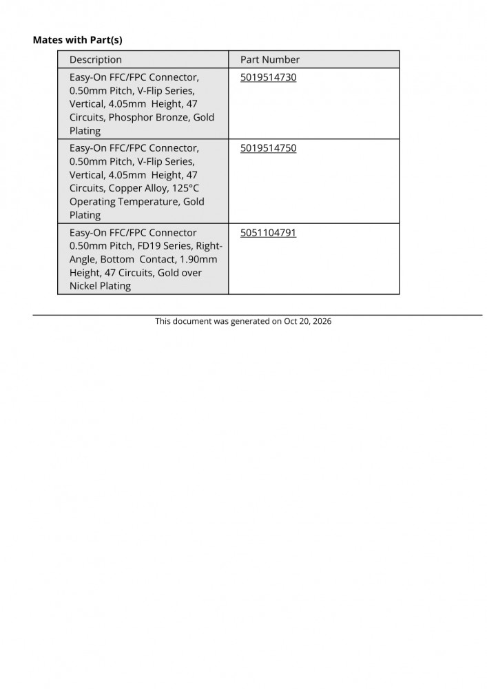 MOLEX 150201196 product specification page 3