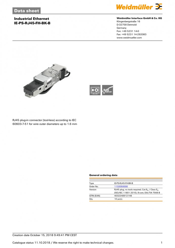 1132050000 technical document page 1