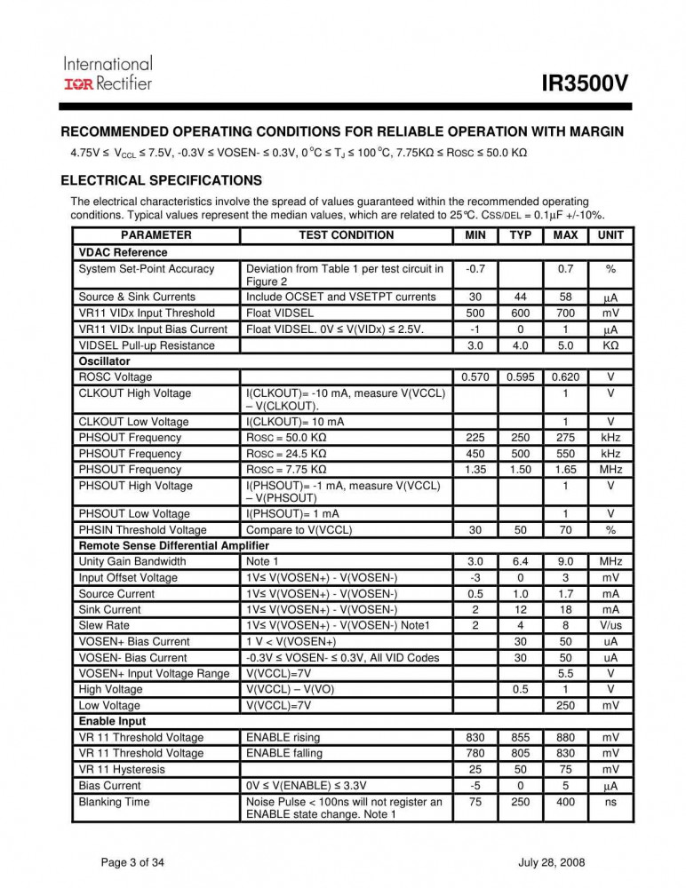IR3500VMTRPBF document page 3