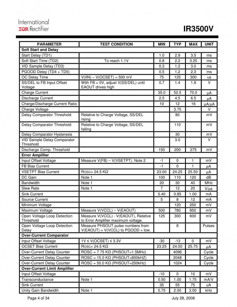 IR3500VMTRPBF document page 4