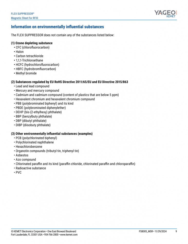 RM4A FLEX SUPPRESSOR document page 9