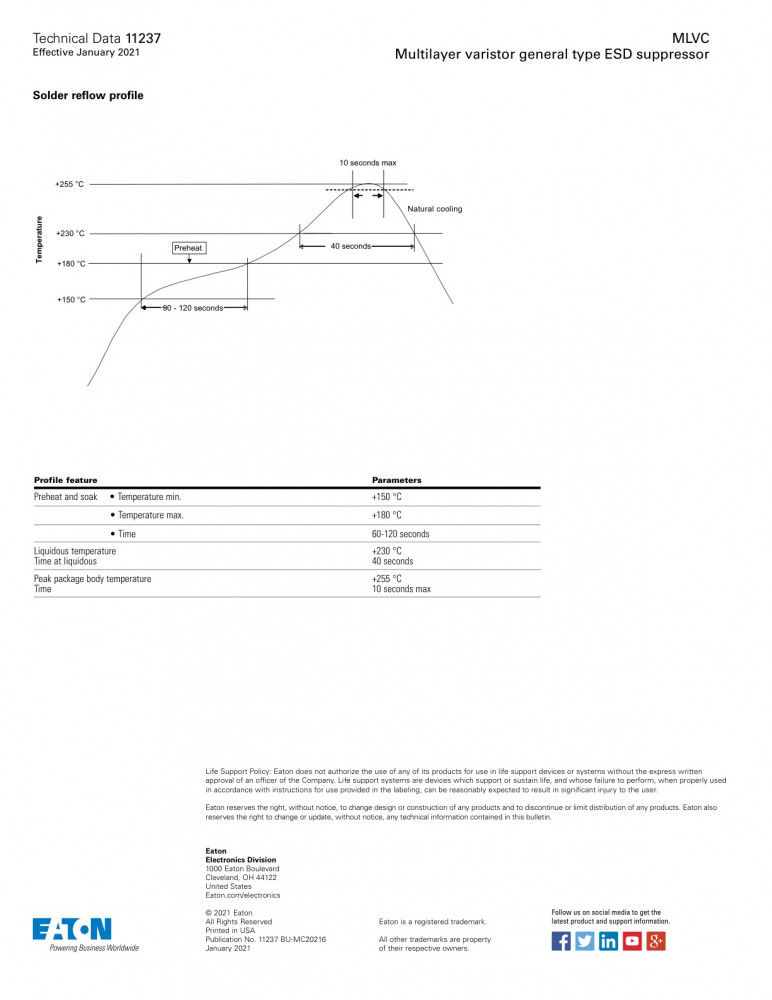 EATON MLVC datasheet page 6
