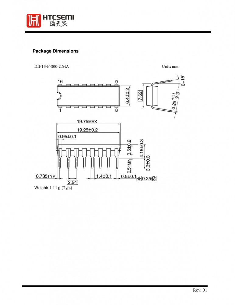 HT26LS31ARZ datasheet page 6