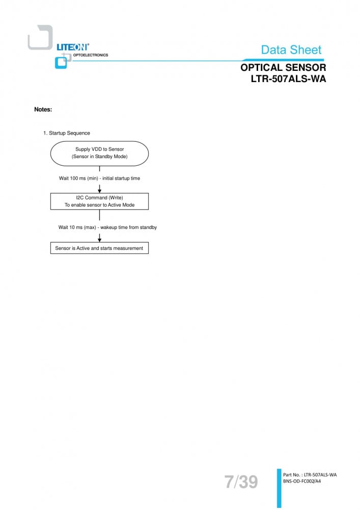 LTR-507ALS-WA datasheet page 8
