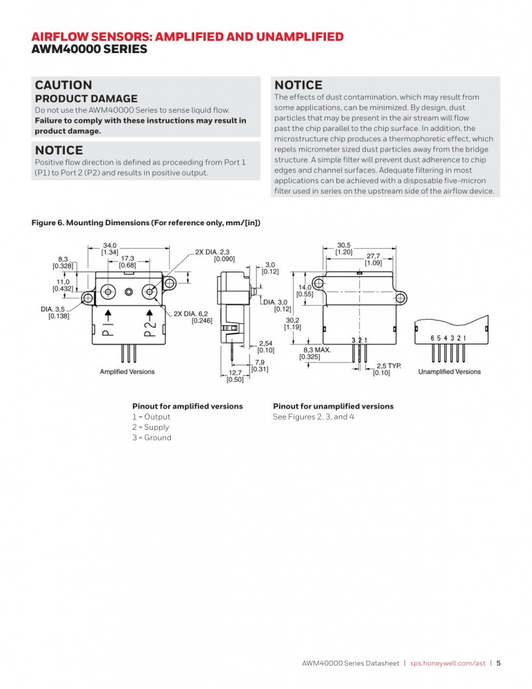 AWM42150VH technical document page 5
