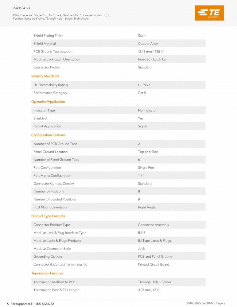 2-406541-3 technical document page 2