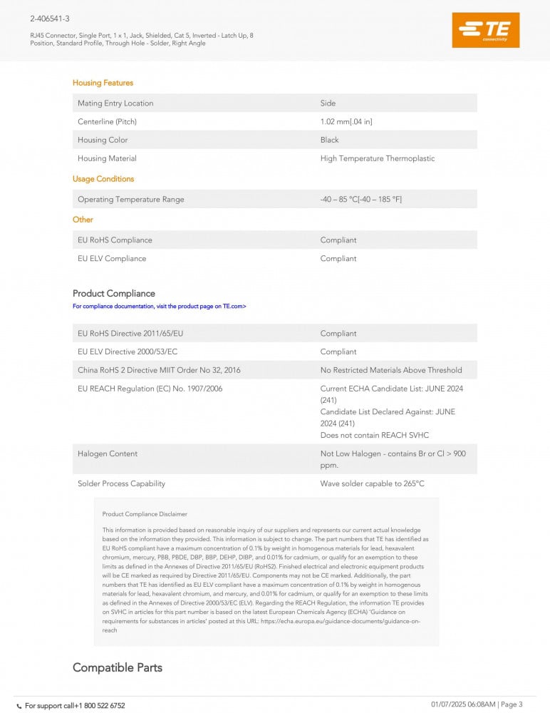 2-406541-3 technical document page 3