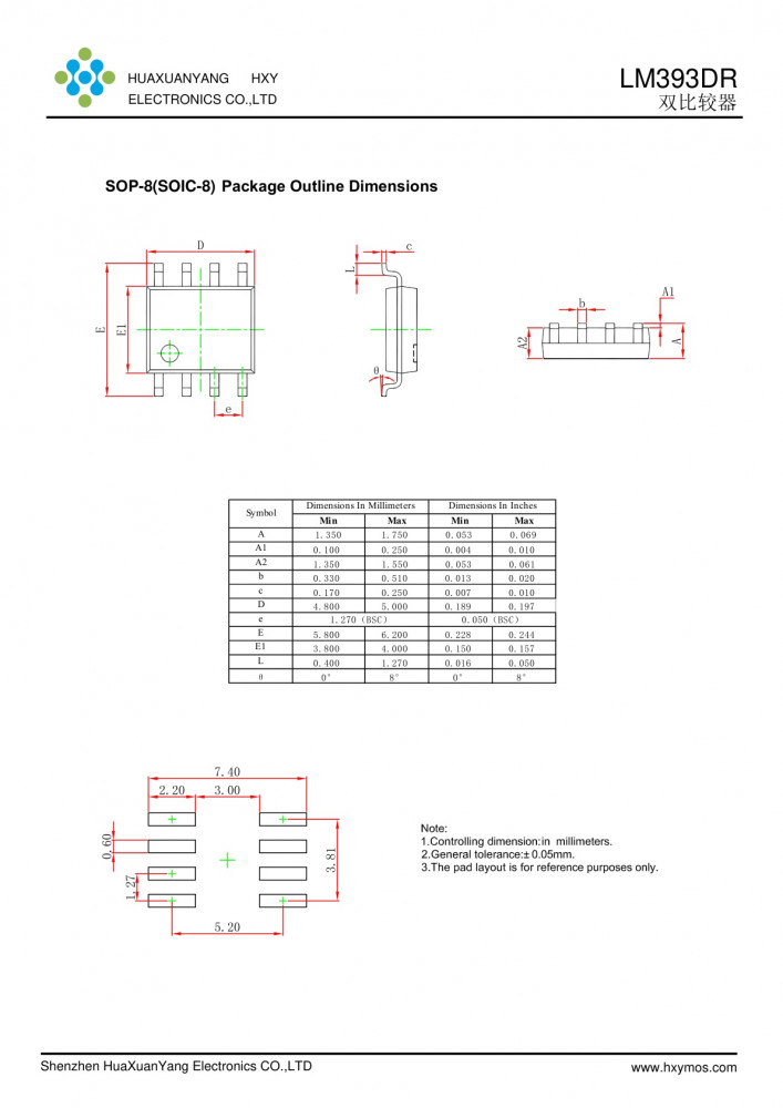 LM393DR-HXY datasheet page 5