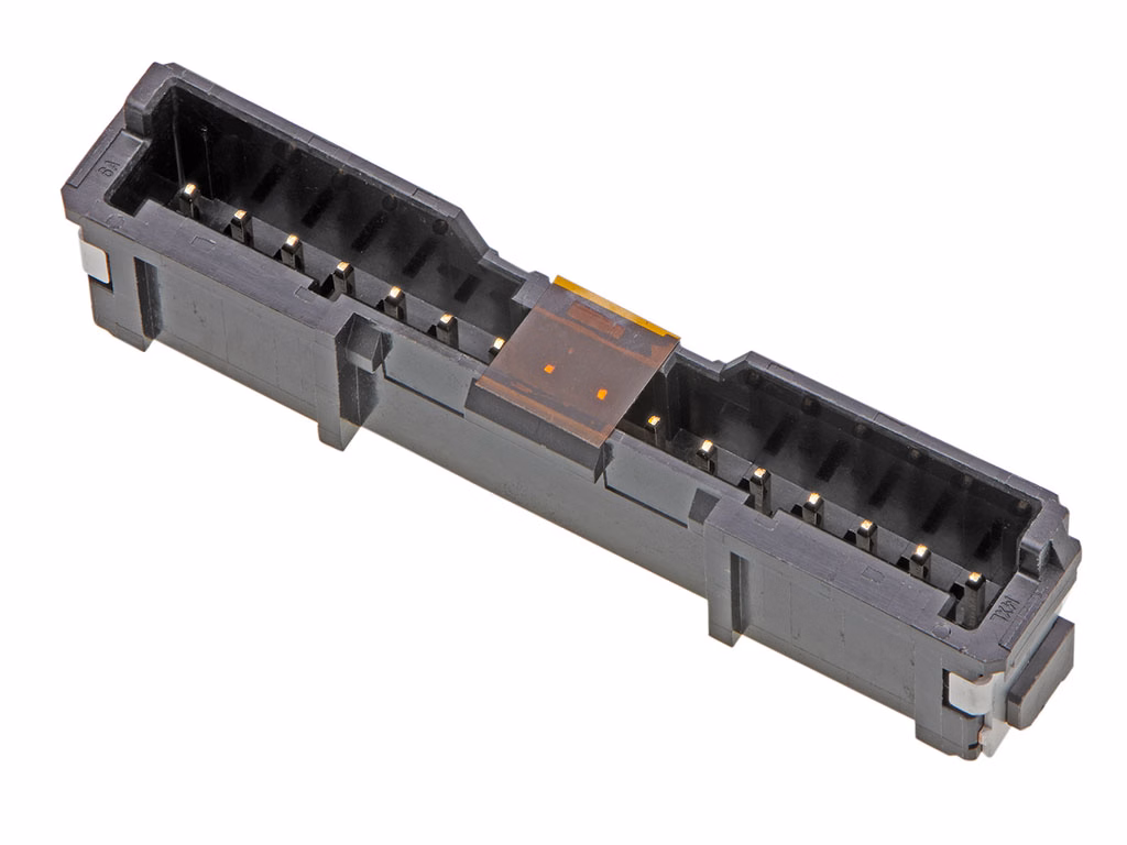 2.00mm Pitch, Micro-Lock Plus PCB Header, Single Row, Vertical, Surface Mount, 0.10µm Gold Plating, Positive Lock, with Pick-and-Place Tape, 13 Circuits, Low-Halogen, Black