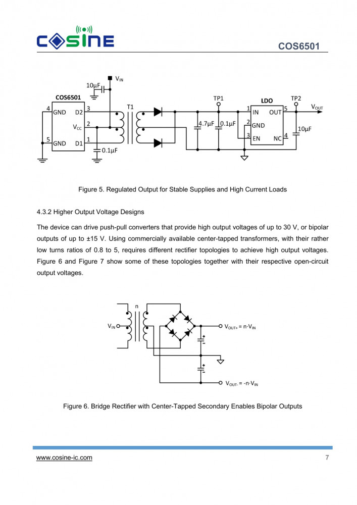 COS6501 datasheet page 7