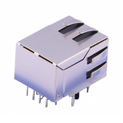 PULSE J0B-0384NL Modular Ethernet Connector Jack