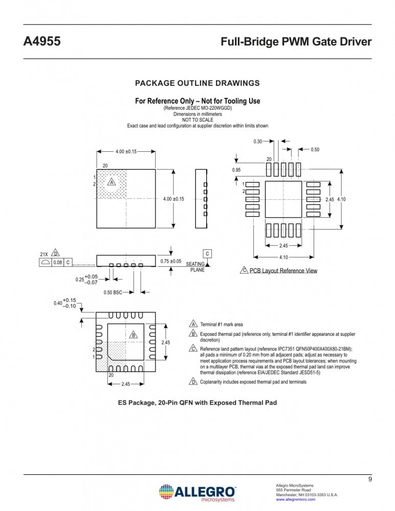 A4955 datasheet page 9