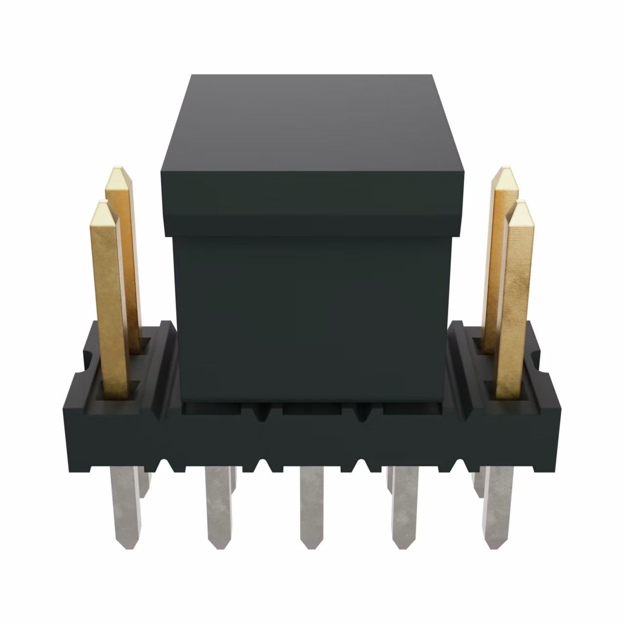 2.00mm Pitch Milli-Grid Header, Vertical, Through Hole, 10 Circuits, 0.38µm Gold (Au) Plating, Mating Pin Length 4.00mm, Tail Length 2.60mm, with Cap, Tape and Reel, Lead-Free for sale