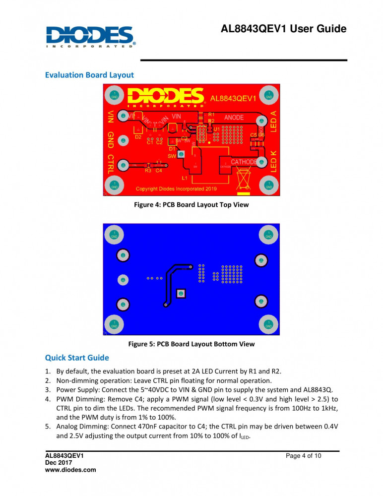AL8843QEV1 technical document page 4