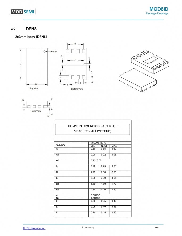 MOD8ID datasheet page 9