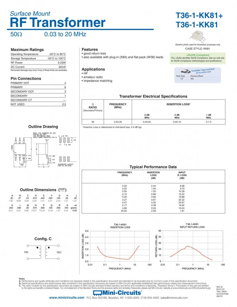 T36-1-KK81+ technical document page