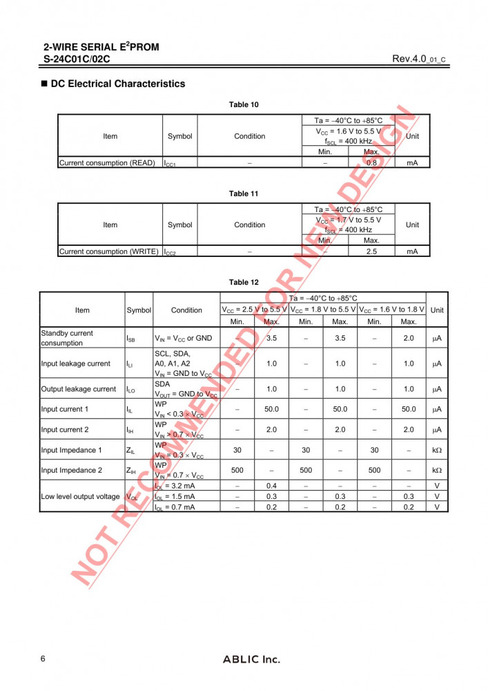 S-24C02C datasheet page 6